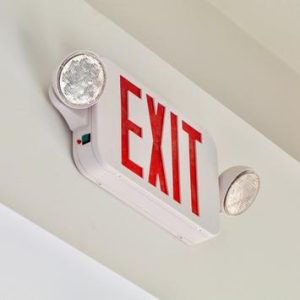 Exit Sign Placement (2025 Building Code Requirements)